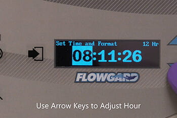 FlowGard Setting Time of Day on Biosafety Cabinet | NuAire