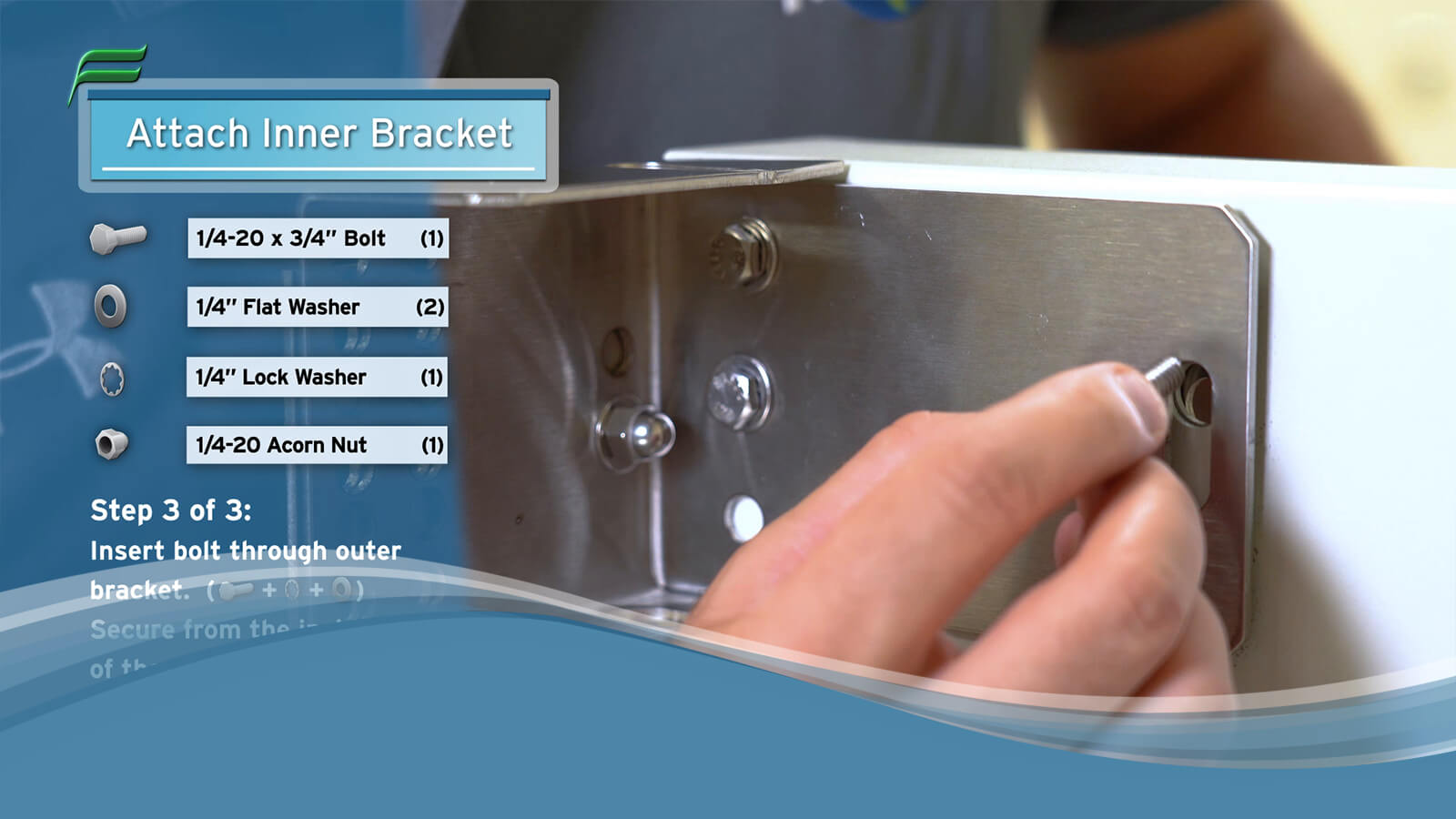Assemble a Keyboard & Monitor Mount | NuAire