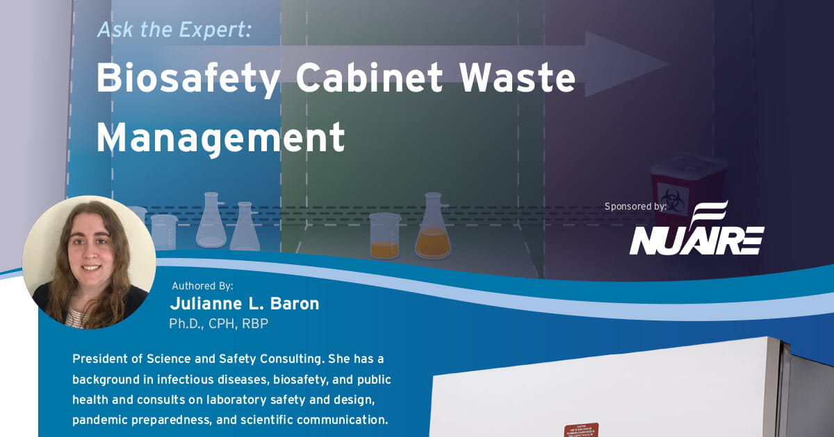 Biosafety Cabinet Waste Management Guide | NuAire
