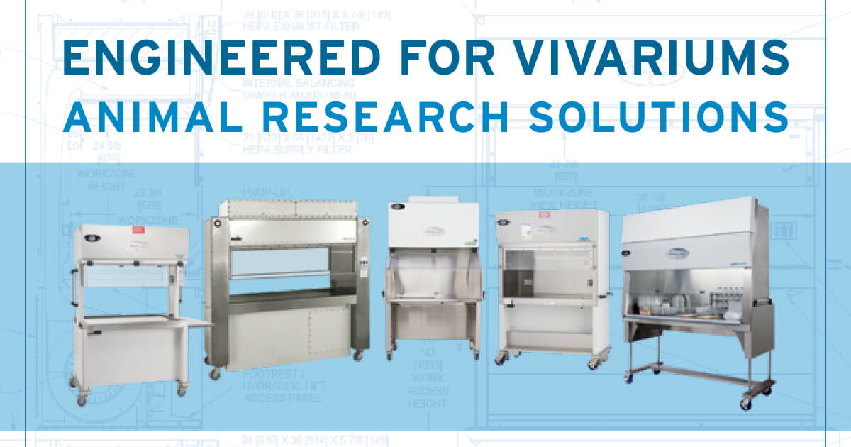 Engineered for Vivariums | NuAire Animal Research Containment & Airflow ...