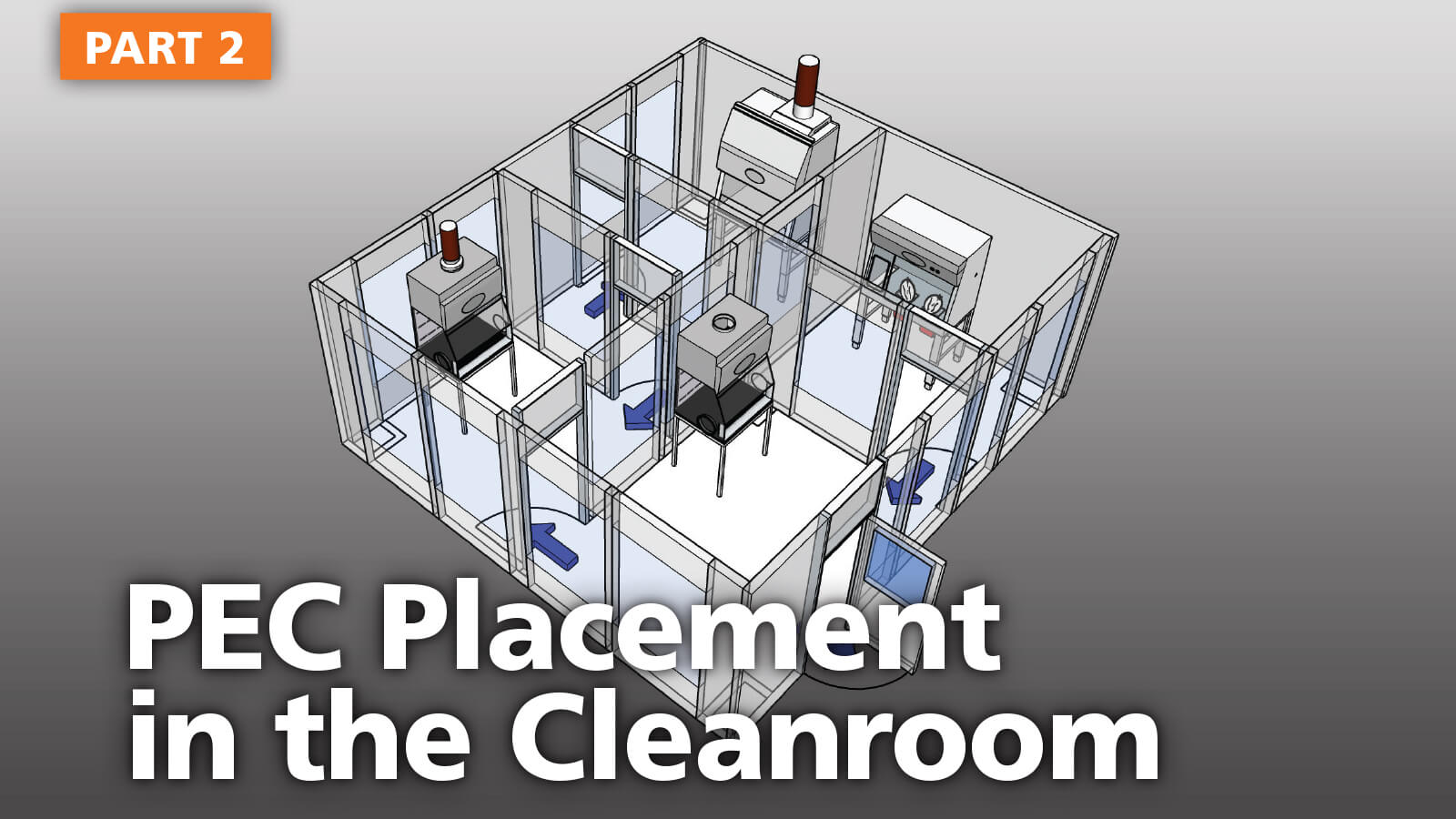 PEC Placement in Cleanrooms for USP Compliance | NuAire