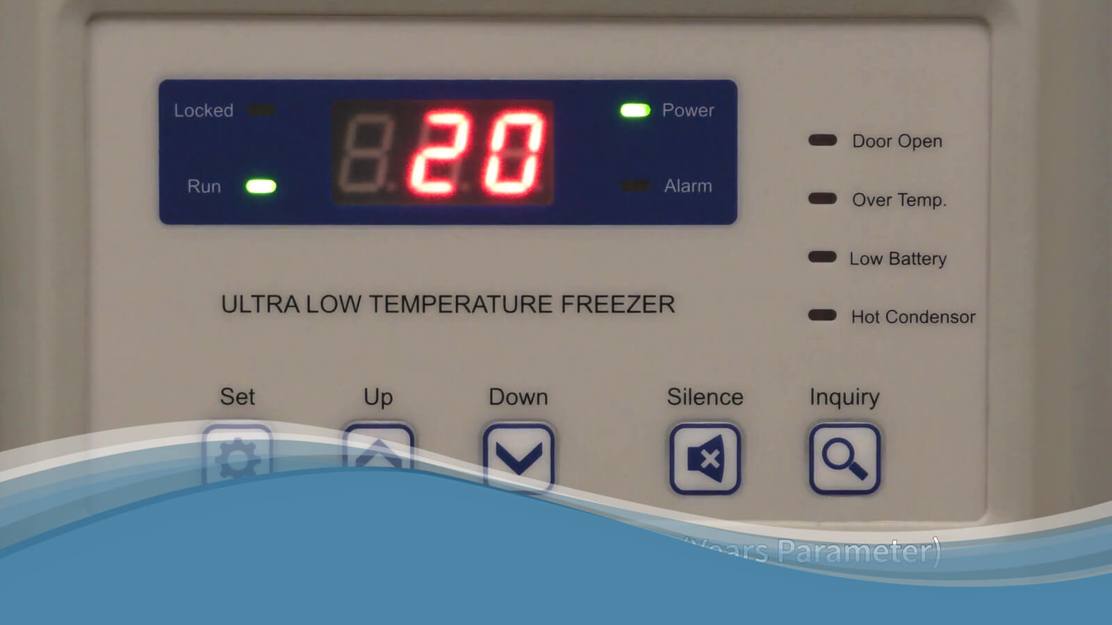Set Date Time Stamp On Blizzard NU 99100J Freezer NuAire set-date-time-stamp-on-blizzard-nu-99100j-freezer-nuaire