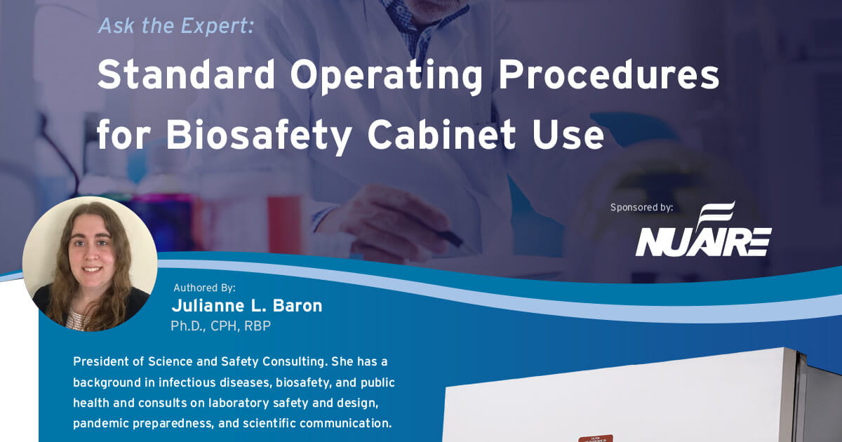 How to Write SOPs for Biosafety Cabinet Use | NuAire