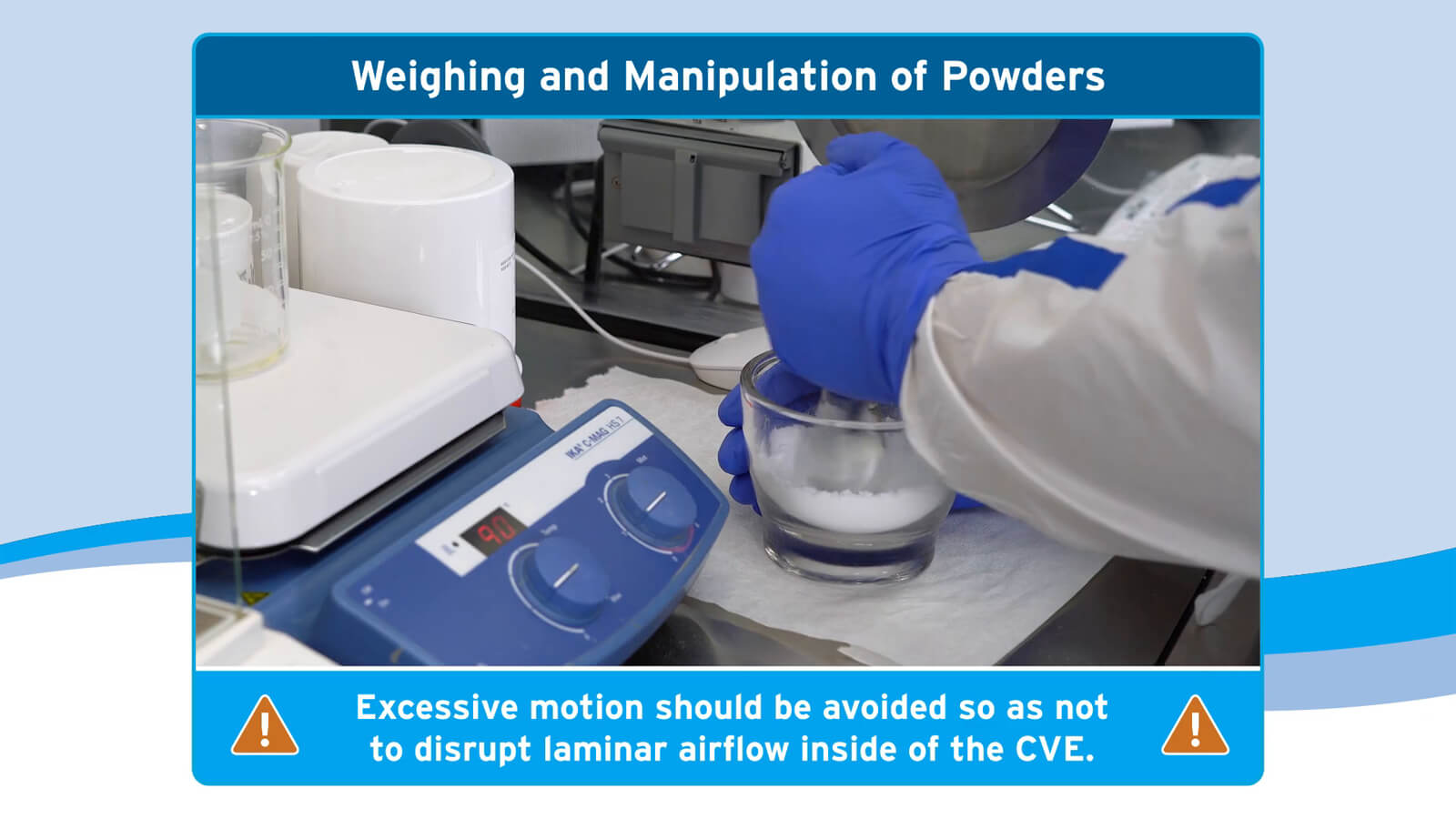 Working Safely in a Containment Ventilated Enclosure (CVE) | NuAire Video